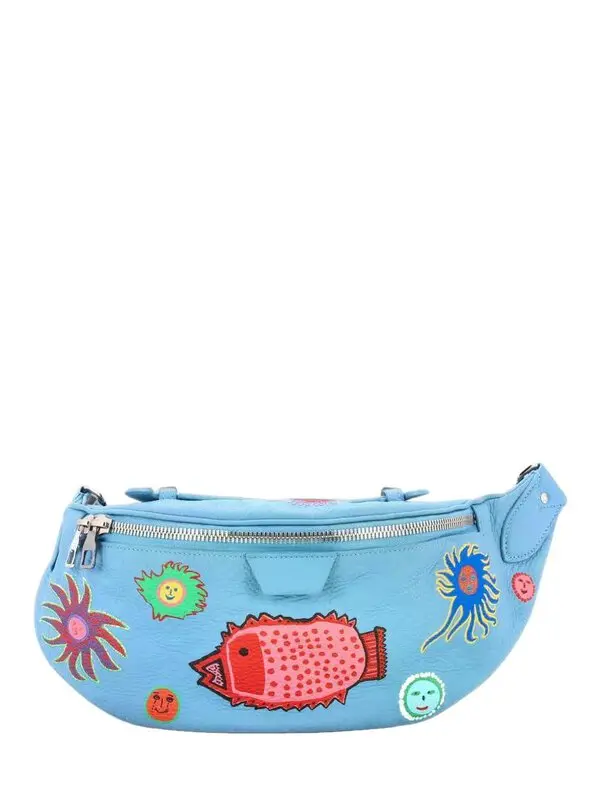 LOUIS VUITTON Yayoi Kusama Belt Bag - Blue