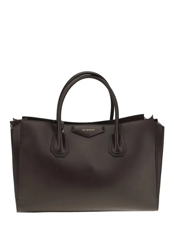 Givenchy Medium Antigona Catchall Handbag - Brown