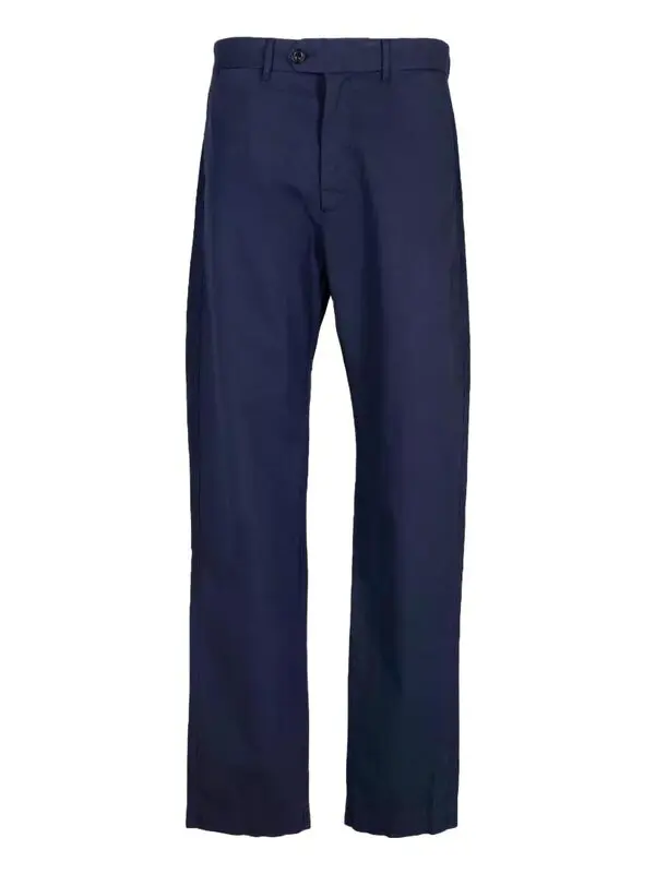 Hartford Taylor Straight-leg Trousers - Blue