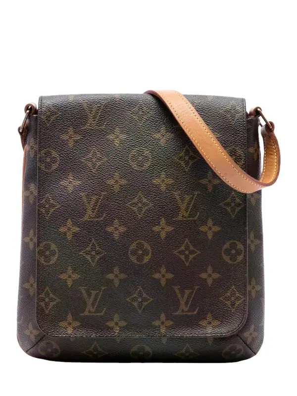 LOUIS VUITTON Monogram Musette Salsa Pm Shoulder Bag - Brown