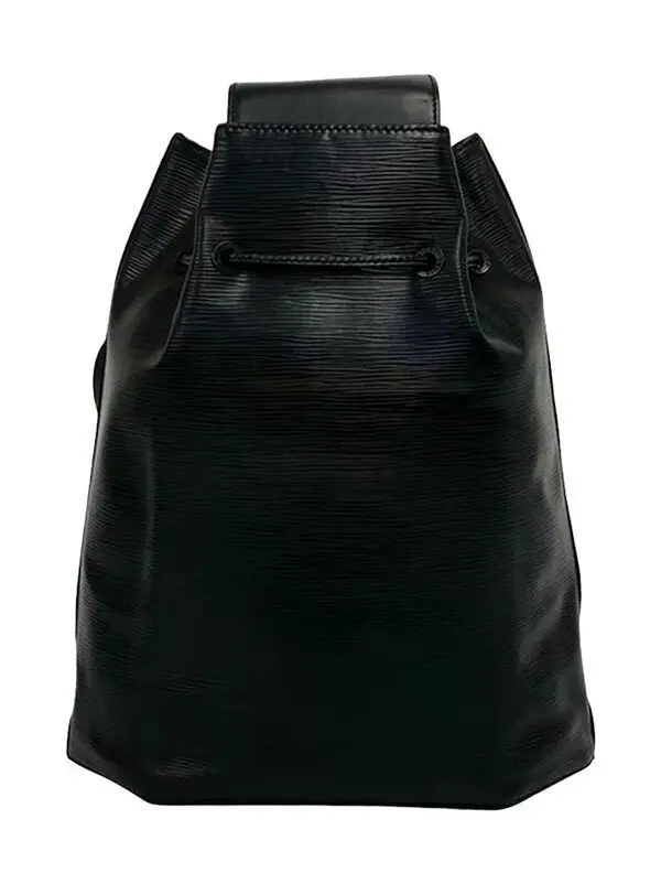 LOUIS VUITTON Epi Sac D'epaule Pm Bucket Bag - Black