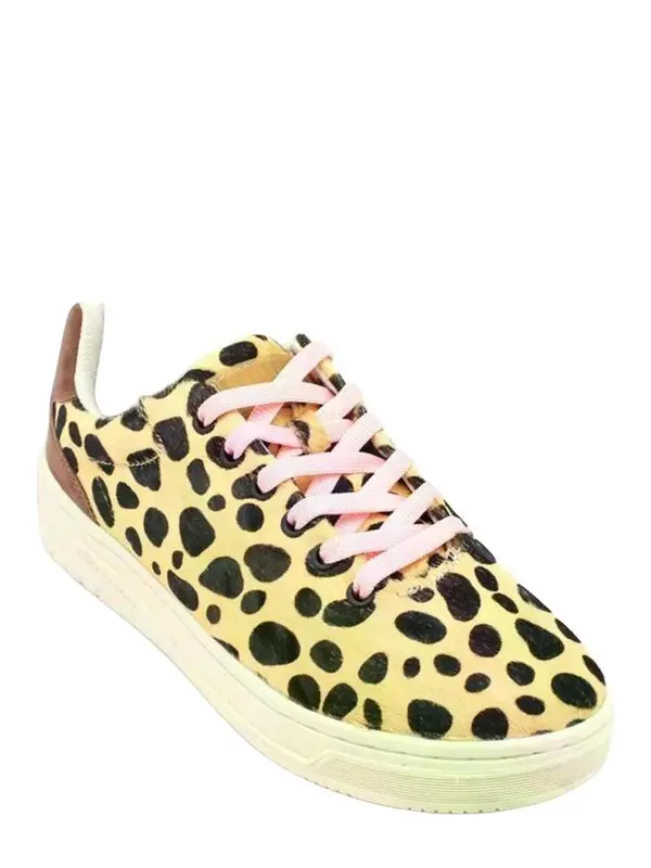 Scotch & Soda Leopard Print Low-top Sneakers - Neutrals