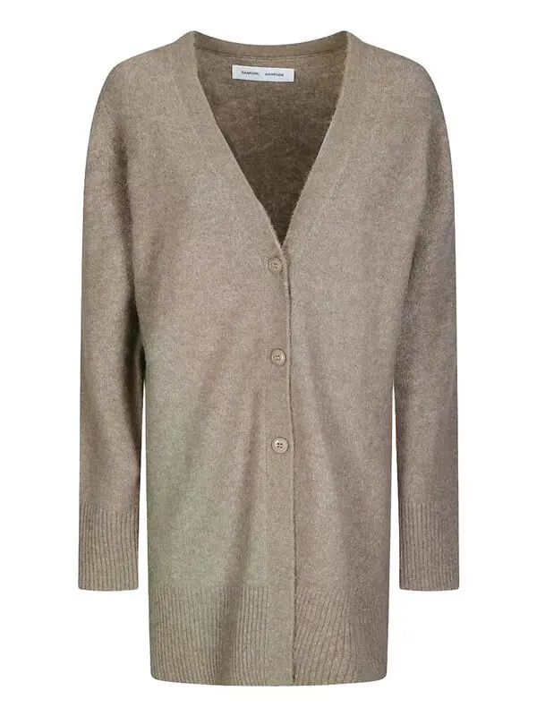 Samsøe Samsøe Sanor Button-up Cardigan - Neutrals