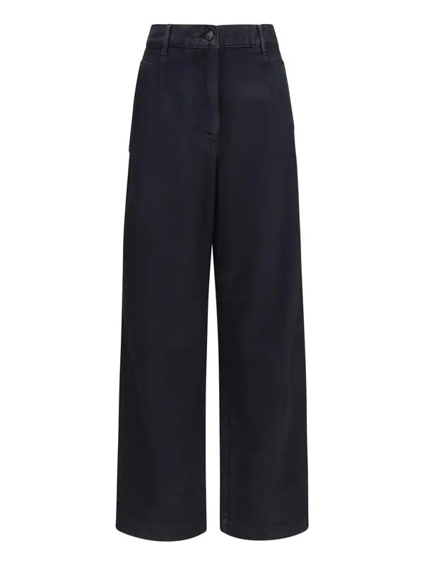 Dries Van Noten Wide-leg Jeans - Black