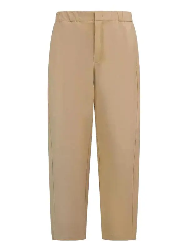 Herno Regular-fit Trousers With Drawstring Waist - Neutrals