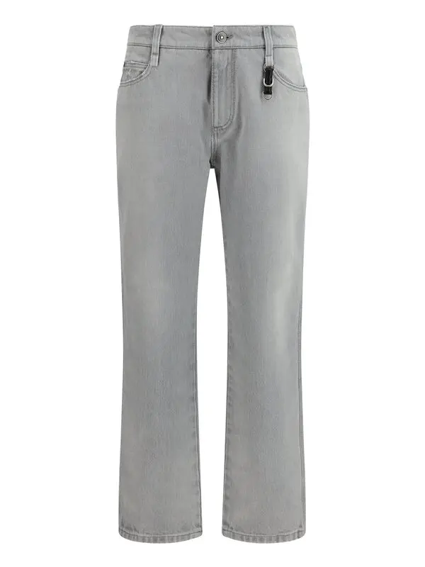ERMANO SCERVINO Ermanno Scervino Boyfriend Jeans - Gray