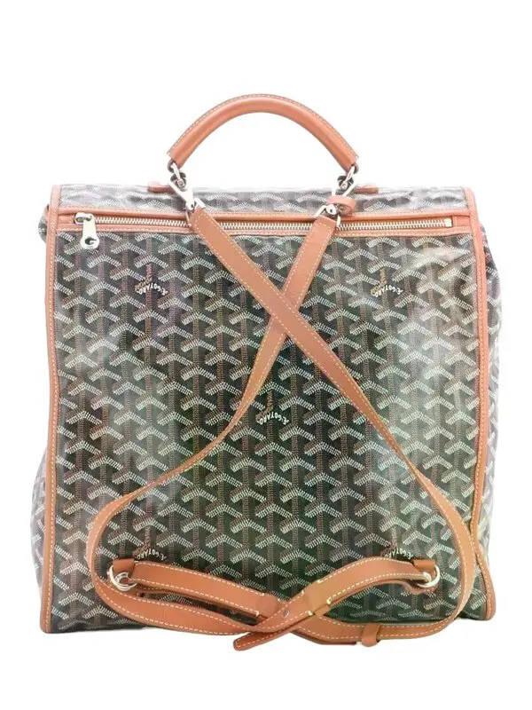 Goyard Saint Leger Backpack Briefcase - Black