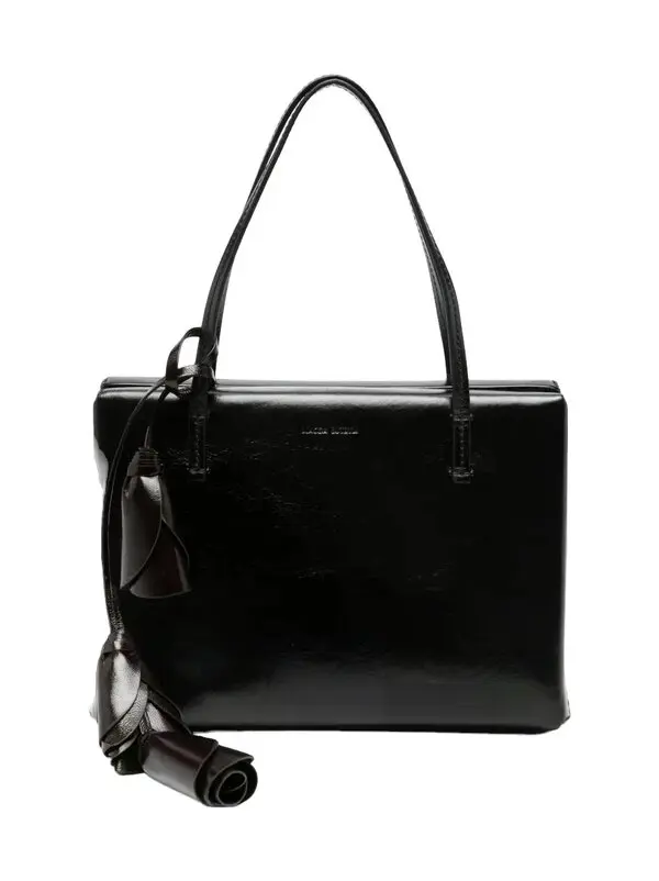Magda Butrym Leather Tote Bag - Black