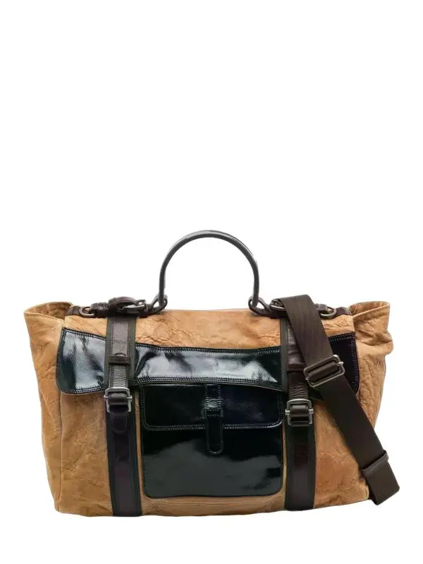 Marni Buckle-strap Top Tote Bag - Neutrals