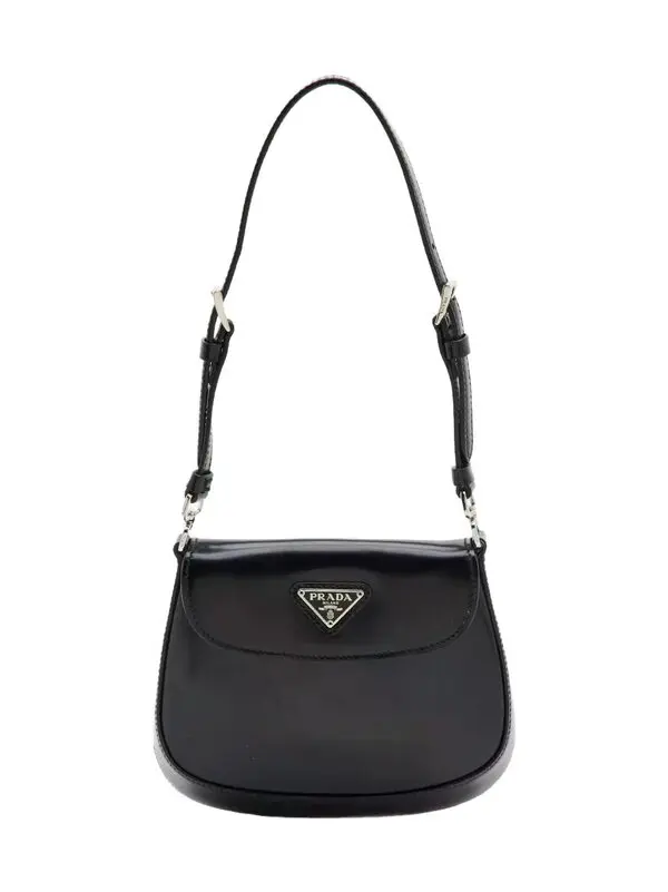 Prada Cleo Flap Mini Bag - Black