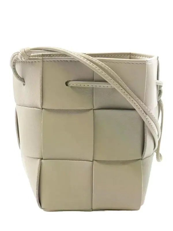 Bottega Veneta Mini Cassette Bucket Bag - Green