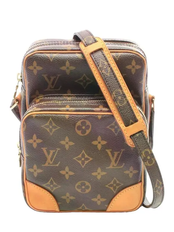 LOUIS VUITTON Monogram Amazone Crossbody Bag - Brown
