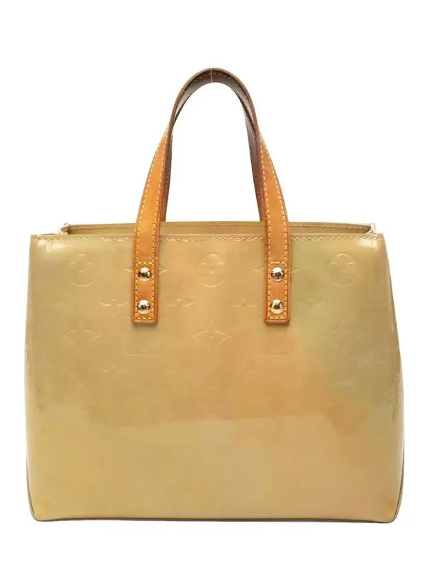 LOUIS VUITTON Monogram Vernis Reade Pm Handbag - Neutrals