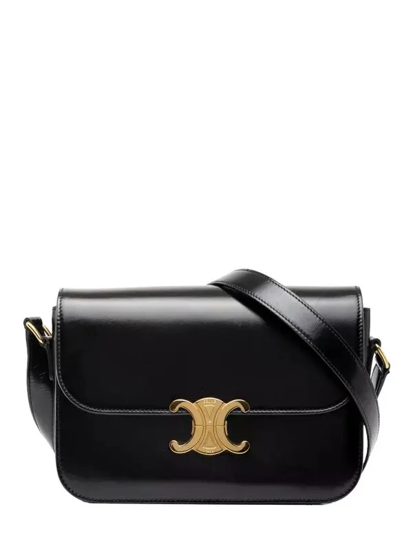 Celine Triomphe Crossbody Bag - Black