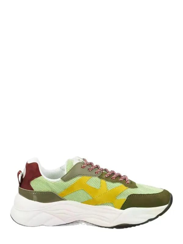 Scotch & Soda Panelled Chunky Sneakers - Green