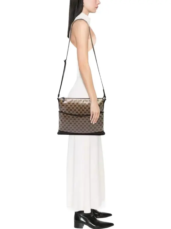 Gucci Gg Crystal Crossbody Bag - Neutrals