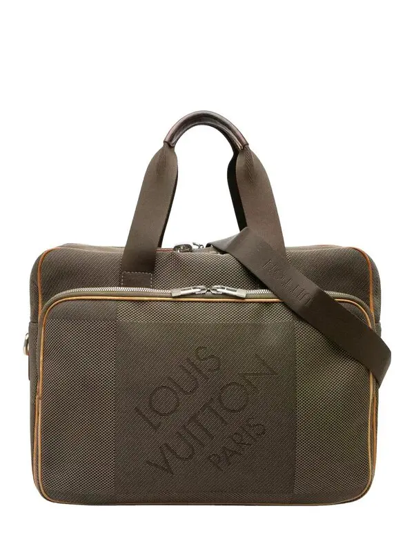 LOUIS VUITTON Damier Geant Associe Gm Travel Bag - Brown