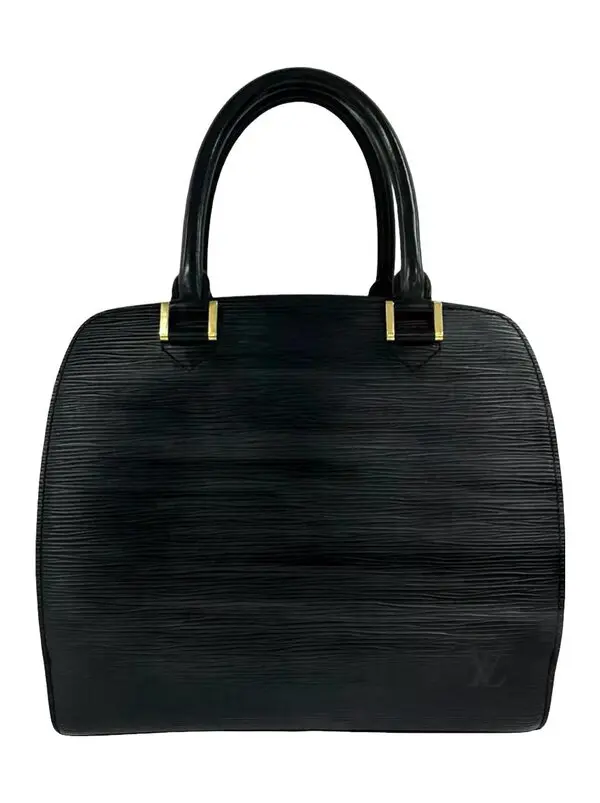 LOUIS VUITTON 1997 Epi Pont Neuf Handbag - Black