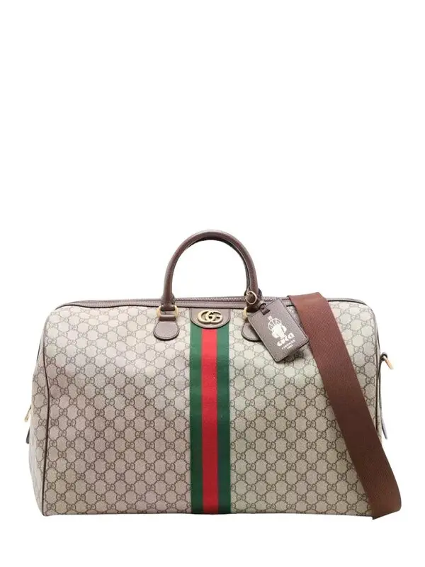 Gucci Ophidia Boston Bag - Brown