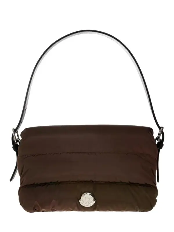 Moncler Caradoc Quilted Shoulder Bag - Brown