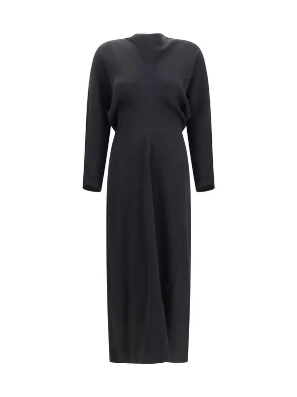 TOTEME Open-back Bow Dress - Black