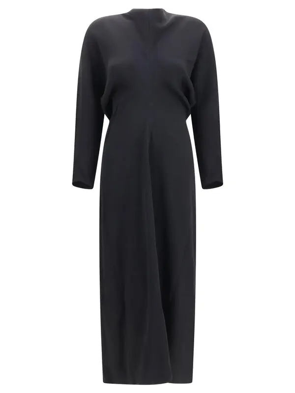 TOTEME Open-back Bow Dress - Black