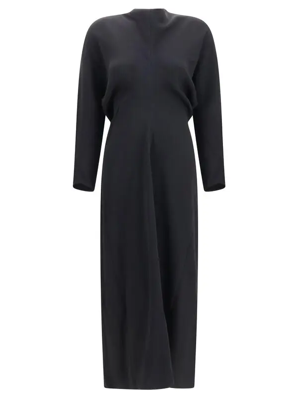 TOTEME Open-back Bow Dress - Black