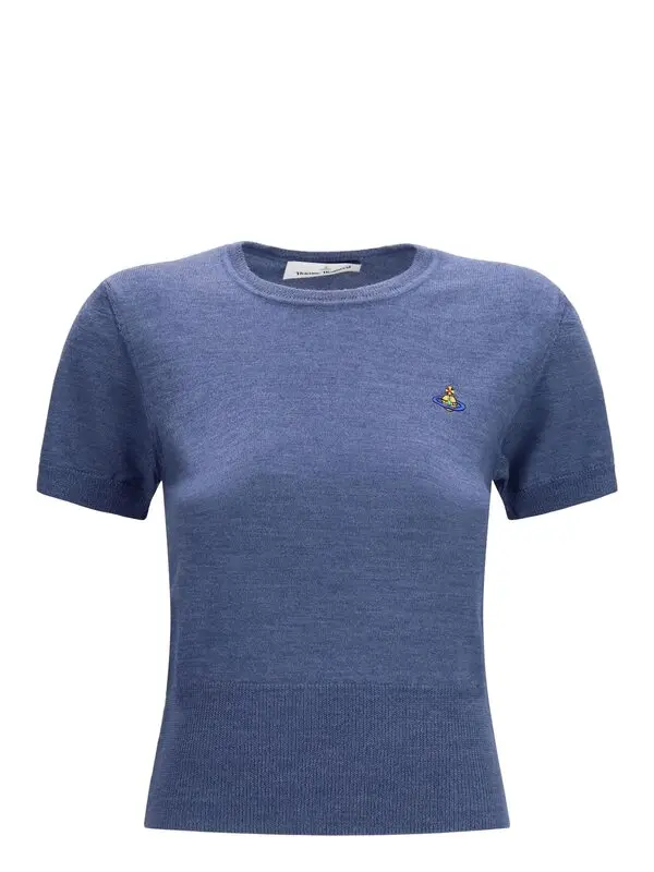 VIVIENNE WESTWOOD Bea Wool Top - Blue