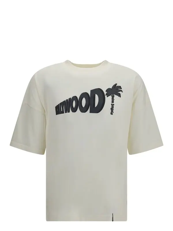 Palm Angels Sunset Blvd Palm T-shirt - White