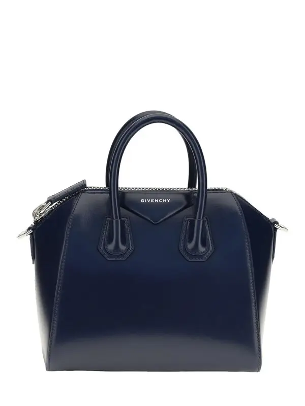 Givenchy Antigona Mini Leather Handbag - Blue