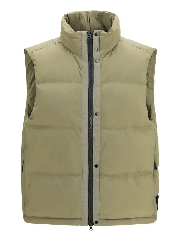 Stone Island Cordura Down Vest - Green