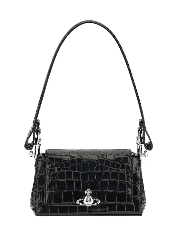 VIVIENNE WESTWOOD Hazel Shoulder Bag - Black