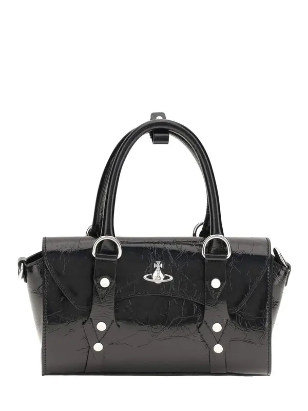 VIVIENNE WESTWOOD Bettina Mini Shoulder Bag - Black