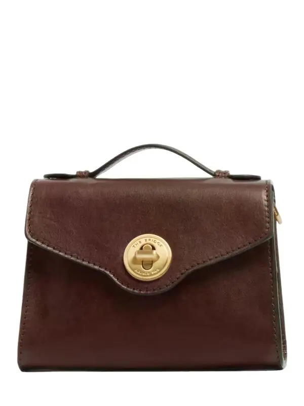 THE BRIDGE Leather Tote Bag - Brown