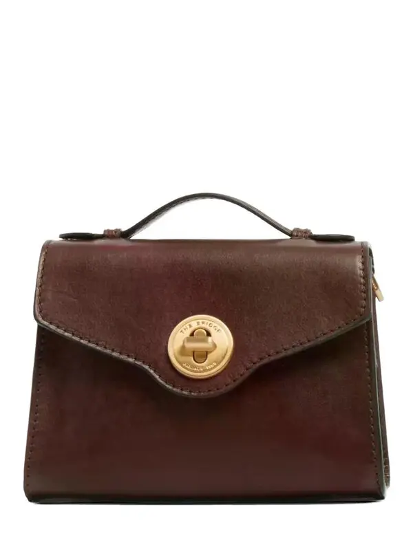 THE BRIDGE Leather Tote Bag - Brown