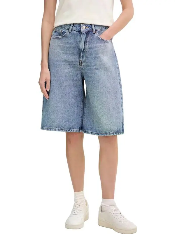 BENETTON Denim Shorts - Blue