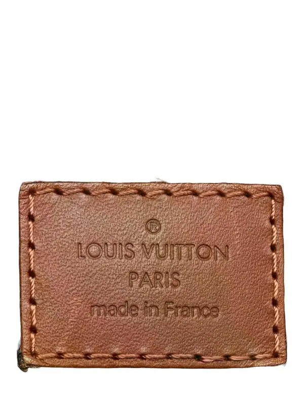 LOUIS VUITTON Greenwich Damier Ebene Tote Bag - Brown