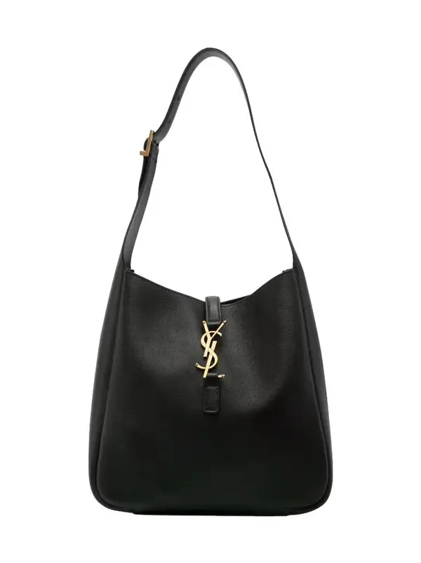 Saint Laurent Leather Shoulder Bag - Black