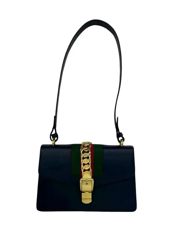 Gucci Sylvie Satchel - Blue