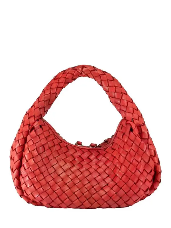 Officine Creative Bolina 144 Leather Shoulder Bag - Red
