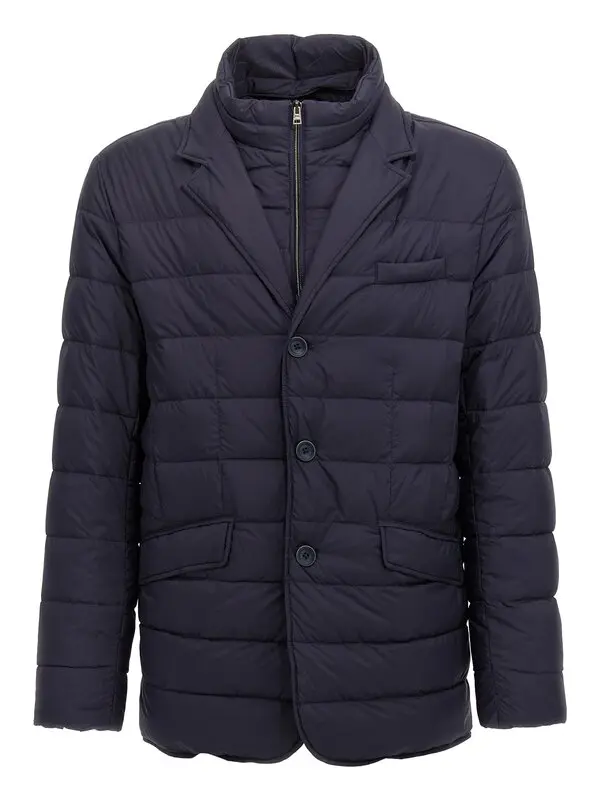 Herno Harness Insert Blazer - Blue