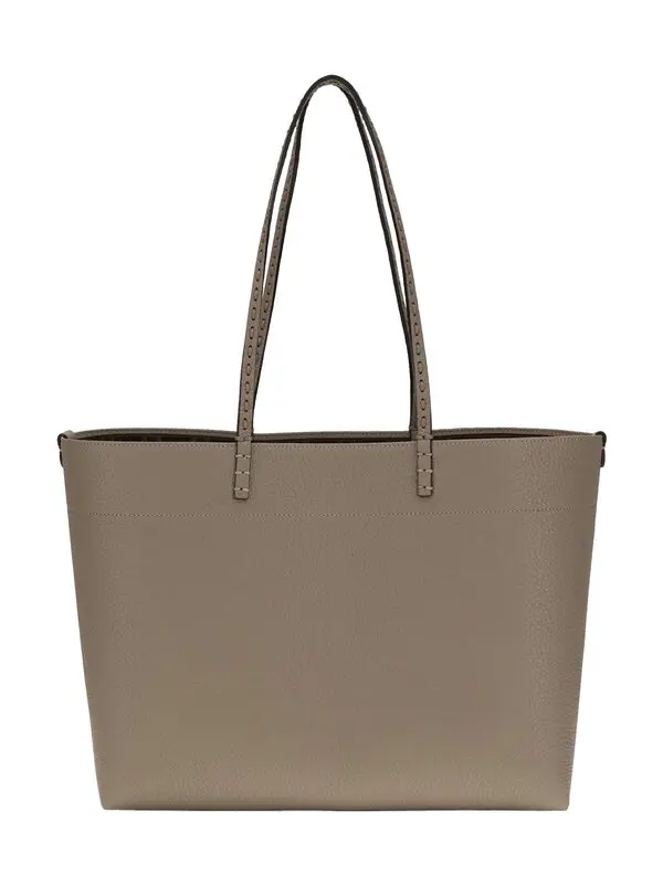 Fendi Medium Roll Shopping Bag - Cream