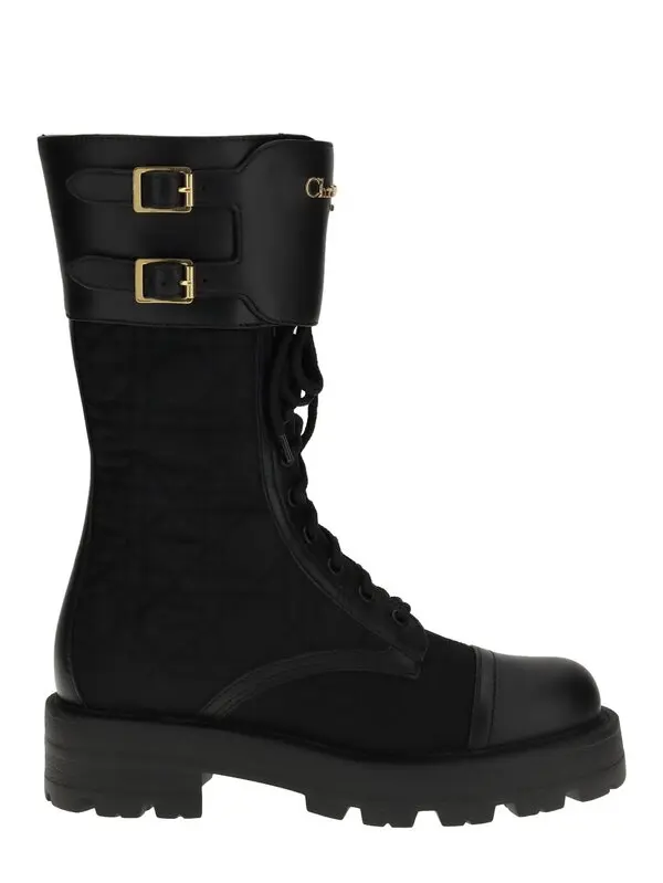 Dior D-trap Low Boot - Black