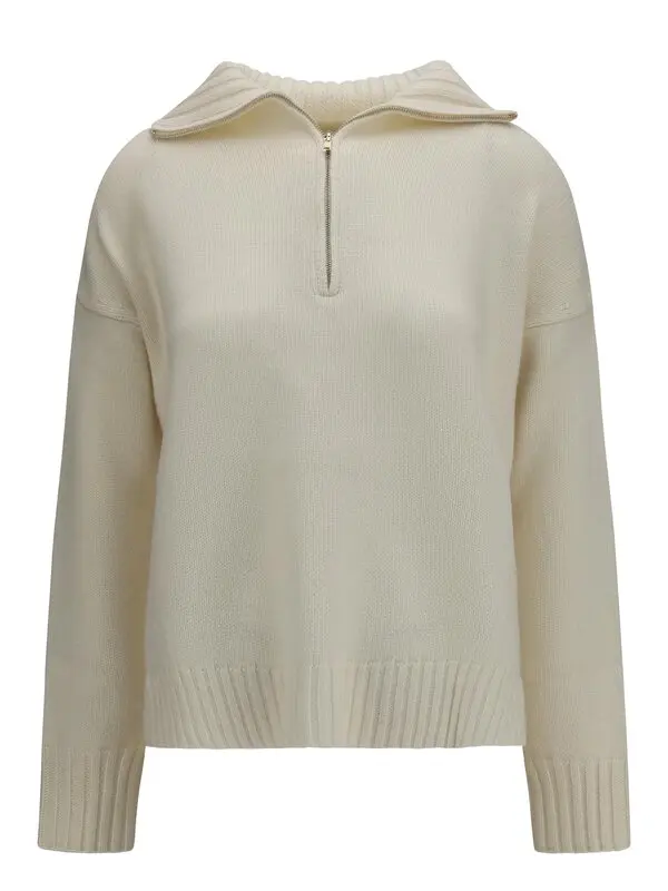 Max Mara Crasso Oversized Cashmere Zip-up Sweater - Multicolor