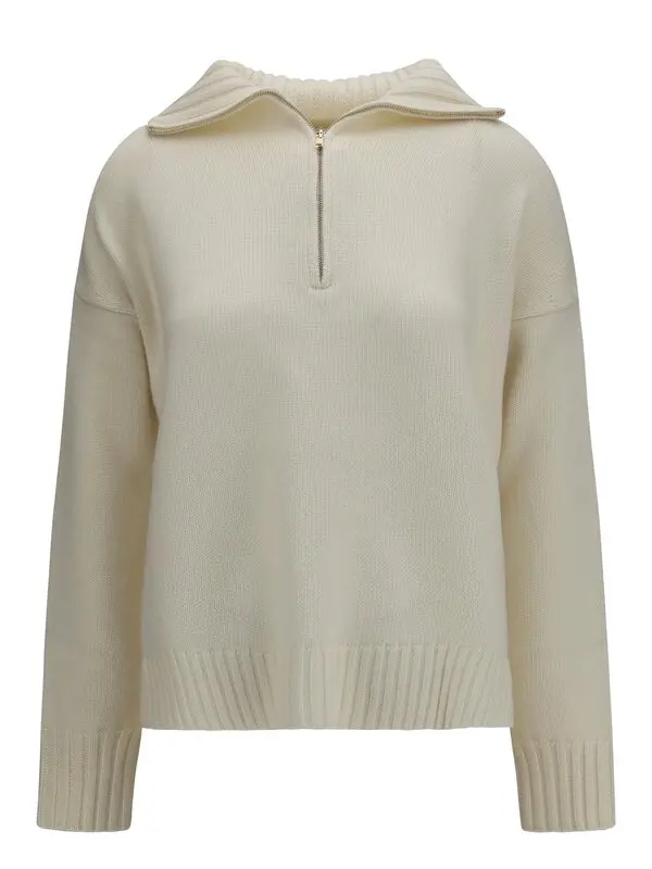 Max Mara Crasso Oversized Cashmere Zip-up Sweater - Multicolor