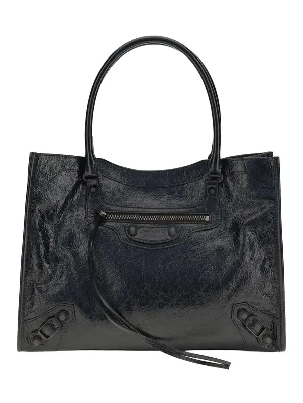Balenciaga Small Le City Tote Bag - Black