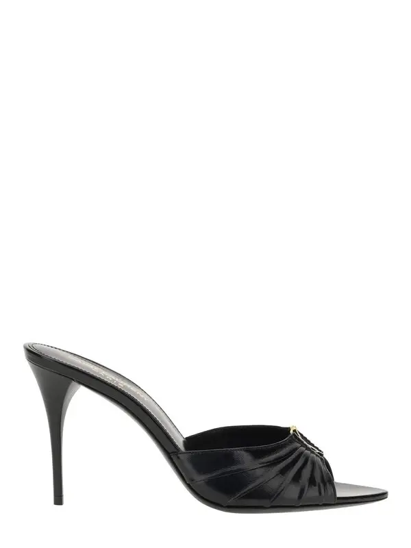 Saint Laurent Babylone Sandals - Black