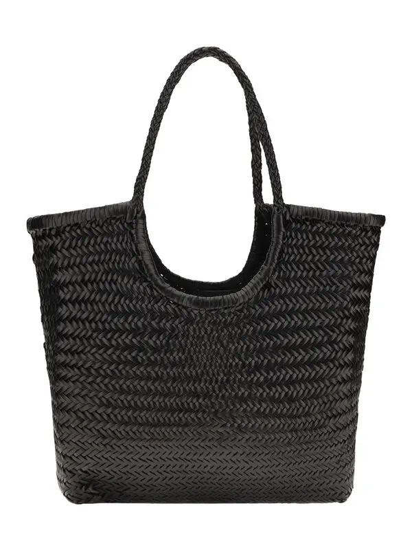 Dragon Diffusion Diagonal Triple Jump Tote Bag - Black