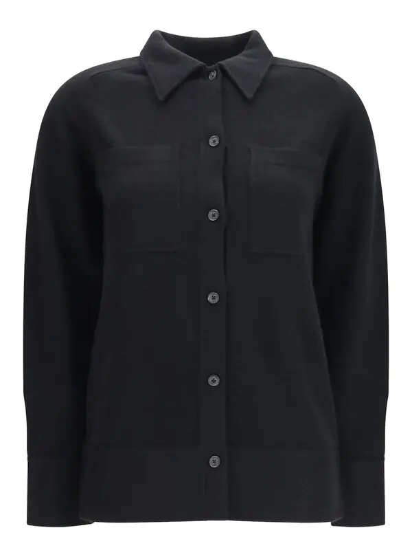 TOTEME Cashmere Shirt - Black