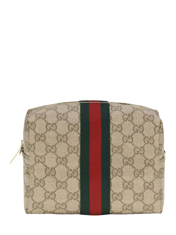 Gucci Mini Camera Bag Shoulder Bag With Web - Cream